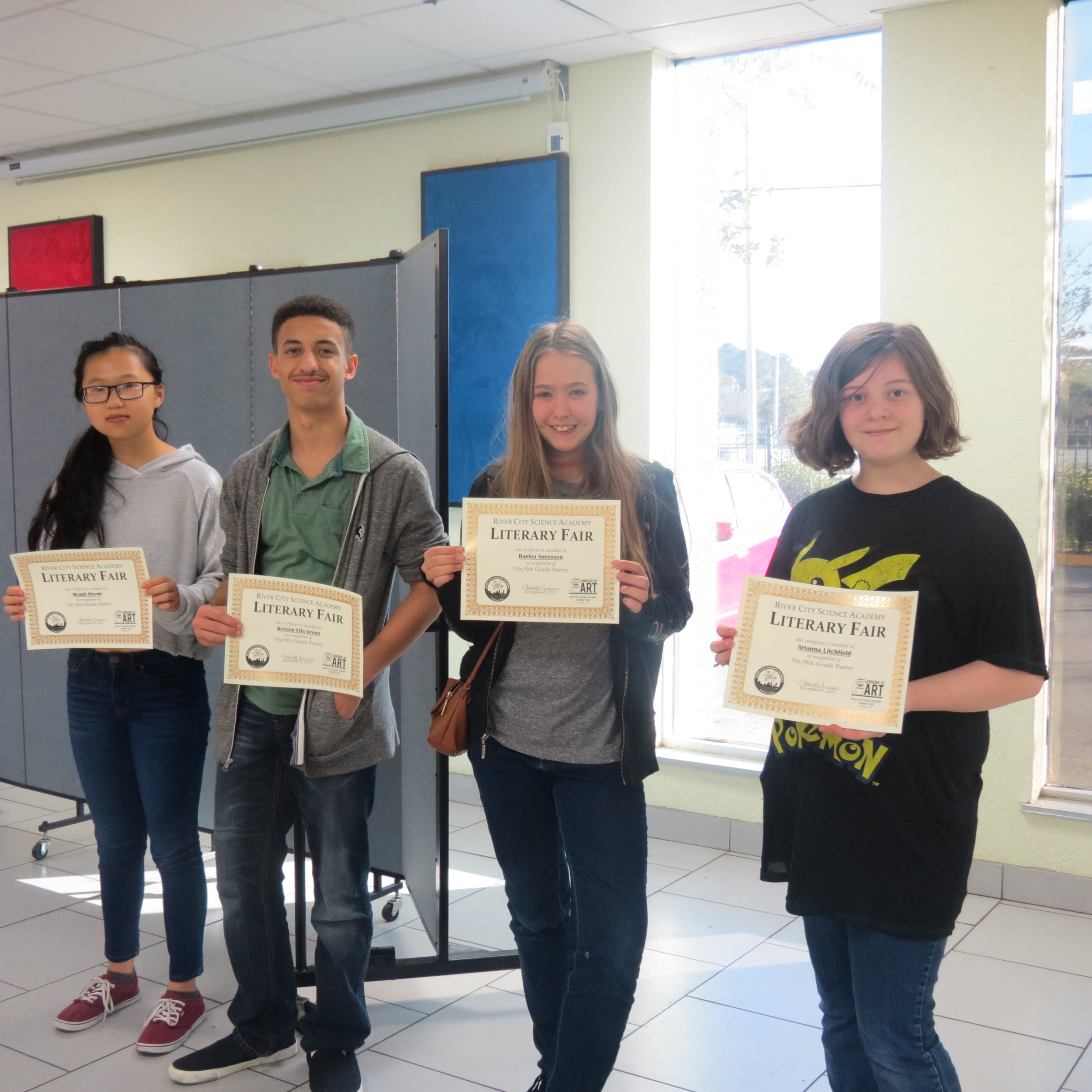 RCSA Celebrates the Literary in First Annual Fair – RCSA Rocket Link