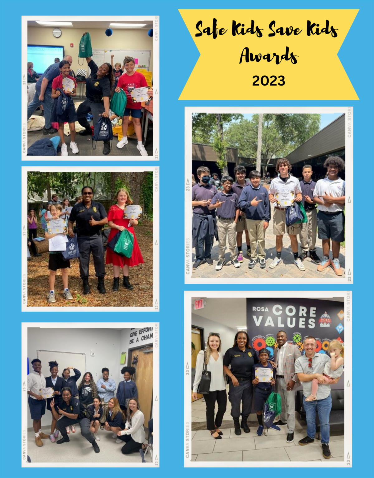 Safe Kids Save Kids Awards 2023 – RCSA Rocket Link