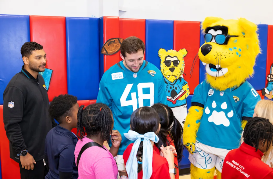 Jaguars and Florida Lottery Celebrate Read Across America Week at RCSA ...
